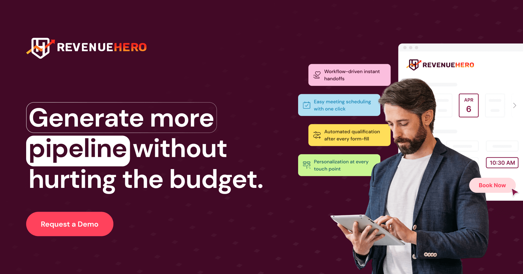 Get a personalised demo of RevenueHero Get a personalised demo of RevenueHero